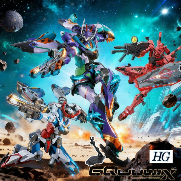 BANDAI | Mô Hình Gundam Đỏ và Trắng Red Quaks White Gear | Lazada.vn