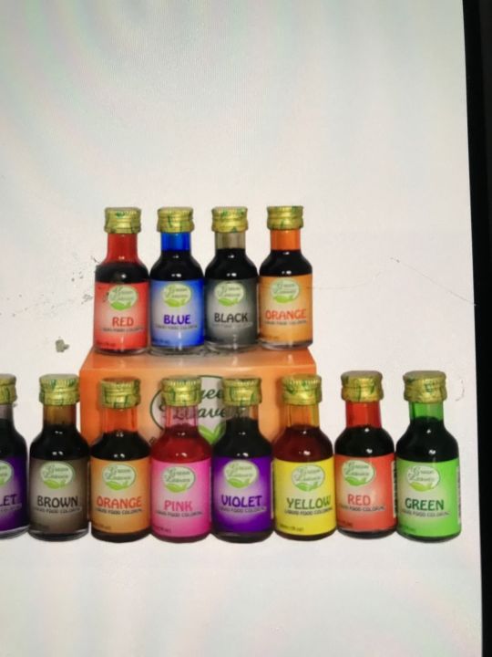Assorted Food color Liquid 12x30 ml | Lazada PH