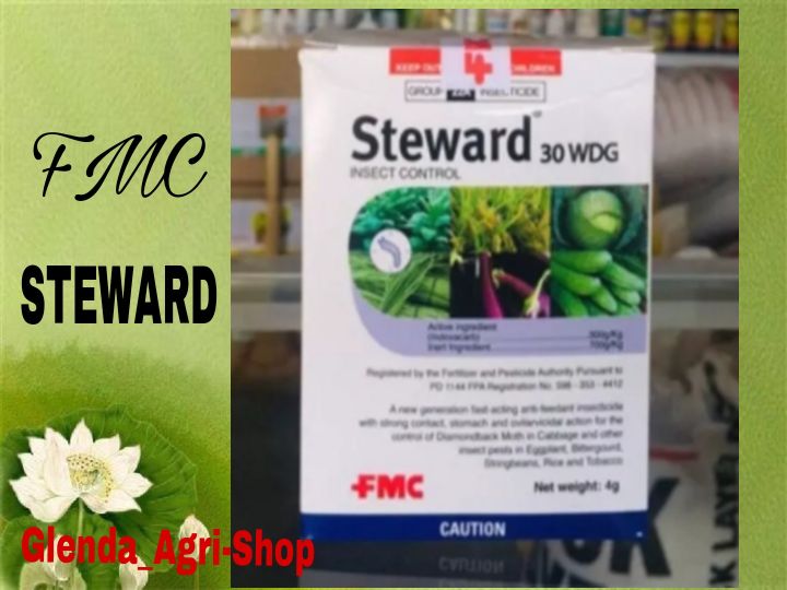 STEWARD 30 WDG Insect Control ( 10 x 4 grams ) FMC | Lazada PH