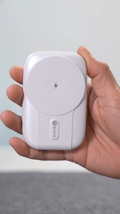 MIXIO MP-11 WIRELESS POWER BANK 5000MAH MAGNETIC MAGSAFE 20W FAST ...