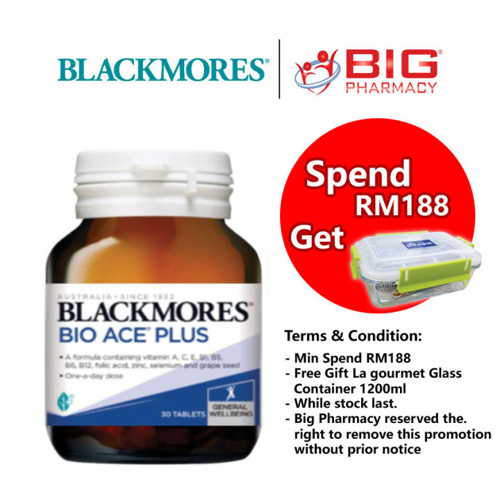 Blackmores Bio Ace Plus (30\'s | Lazada