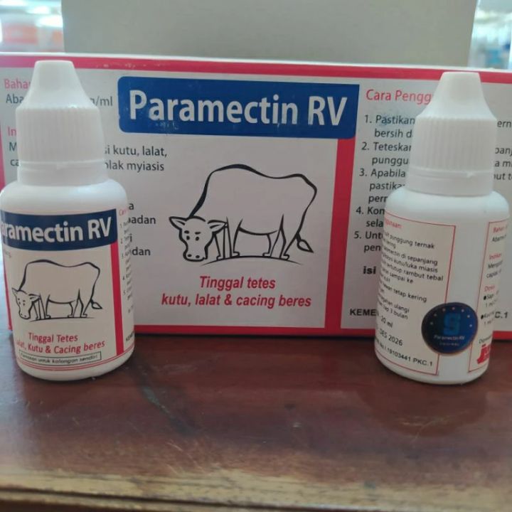 PARAMECTIN RV mengatasi penyakit kulit pada sapi kuda dan kambing ...