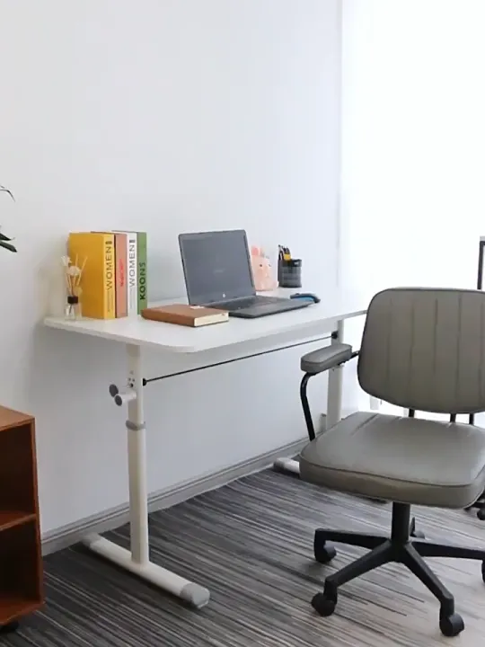 F&G Adjustable Desk Computer Desk Student Study Table Hand-cranked ...