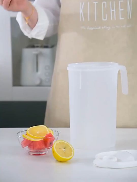 1800/2500ML Fruit tea bucket cold water bottle beverage bucket with ...