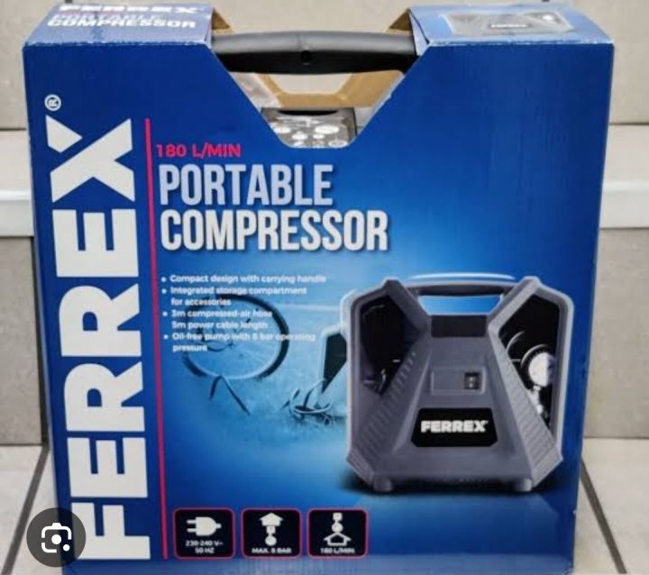 FERREX 1100W PORTABLE COMPRESSOR | Lazada PH