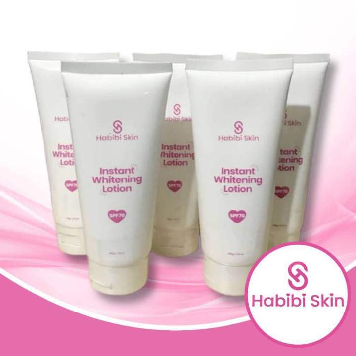 Habibi Skin Instant Whitening Lotion By Crissa Liaging Spf70 With Freebie Lazada Ph