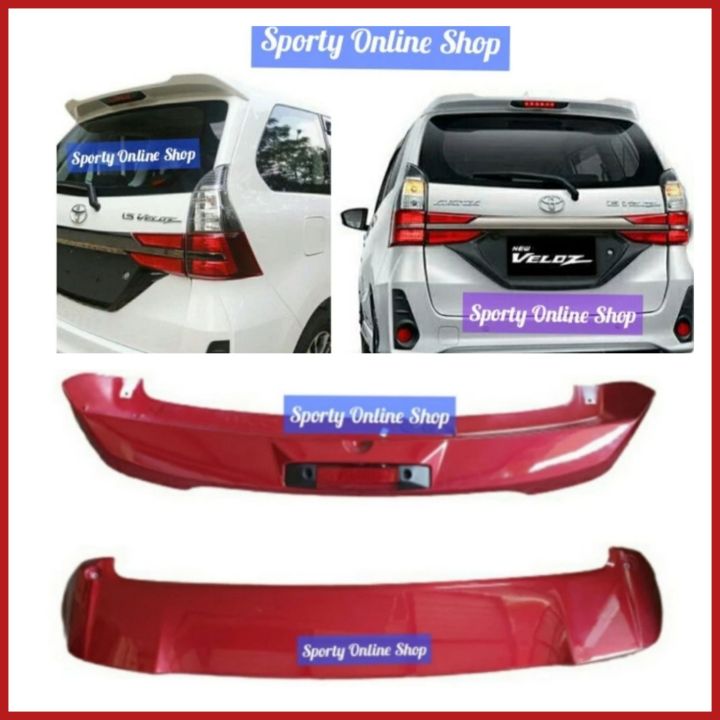 Spoiler Sayap Mobil Avanza Xenia 2012-2020 Model Velos +Lampu Rem ...