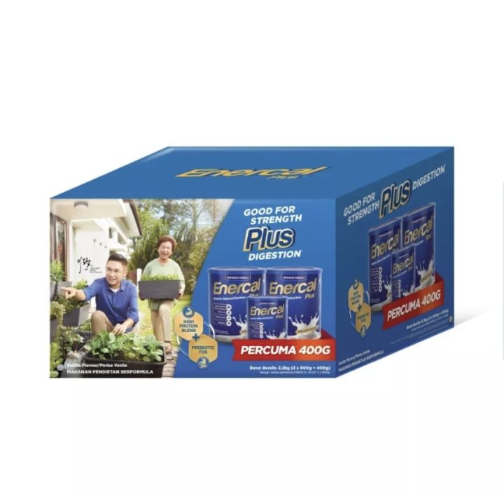 Enercal Plus Vanilla 900g x2 +400g | Lazada