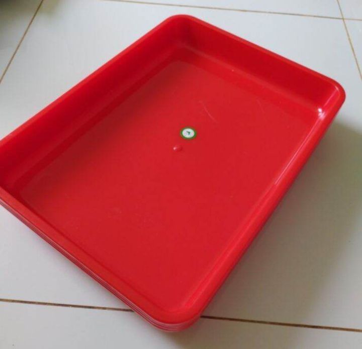 NAMPAN PLASTIK KOTAK SL PLASTIK UKURAN BESAR / BAKI PLASTIK KOTAK SL ...