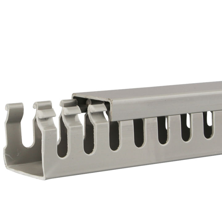 PVC Plastic Wiring Channel Industrial Fireproof Lighting Cable Tray ...