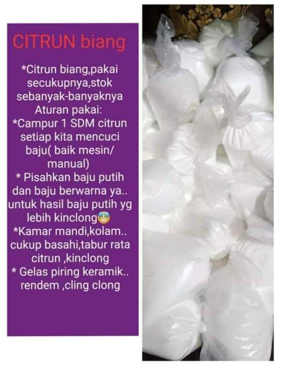 biang Citrun 250gr,citrun pembersih/pembersih multi fungsi | Lazada ...
