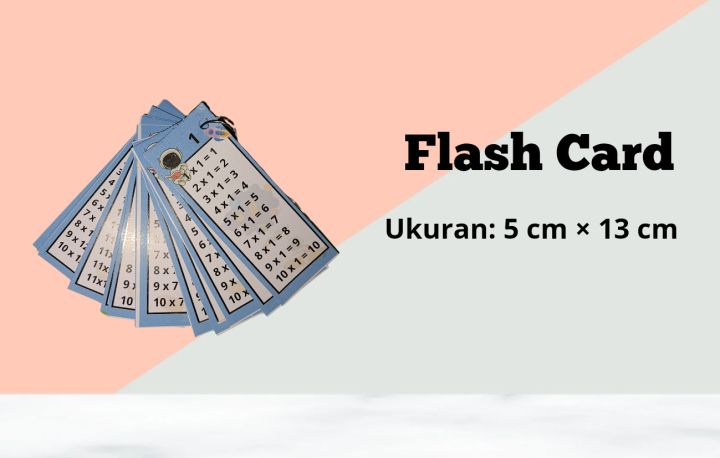 SJ01 Flash Card Perkalian 1-15 | Lazada Indonesia