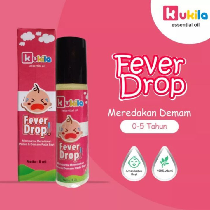 KUKILA MERAH ( fever drop ) esential oil /Pereda demam anak | Lazada ...