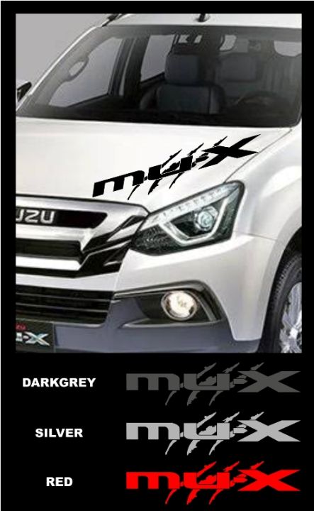 ISUZU Mu-X/Mux Hood Sticker Monster Claw Design | Lazada PH