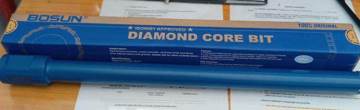 BOSUN DIAMOND CORE BIT 51x400mm (JBC POWERTOOLS) | Lazada PH