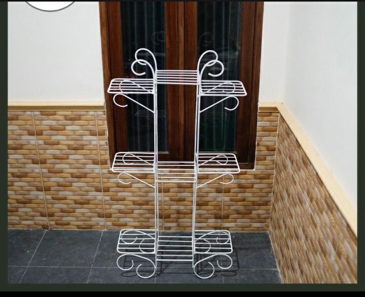 STANDING RAK POT BUNGA MINIMALIS 9 SUSUN/STANDING RAK POT BERTINGKAT ...