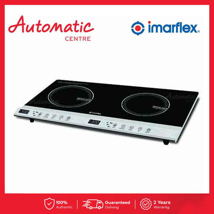 Imarflex IDX 3200HG 2-Burner Induction Cooker with 10 Power Level ...