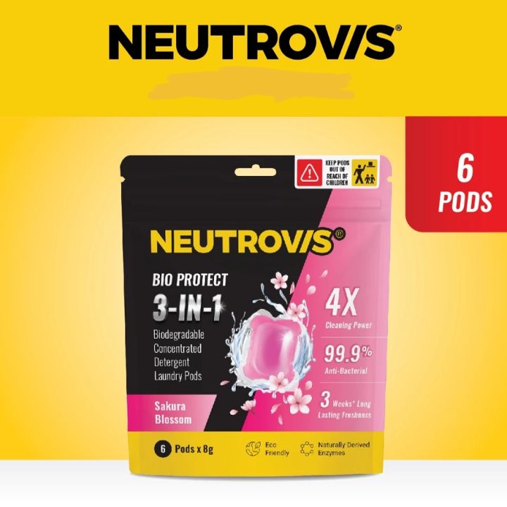 [Sale] Neutrovis 3-IN-1 Biodegradable Concentrated Detergent Laundry ...
