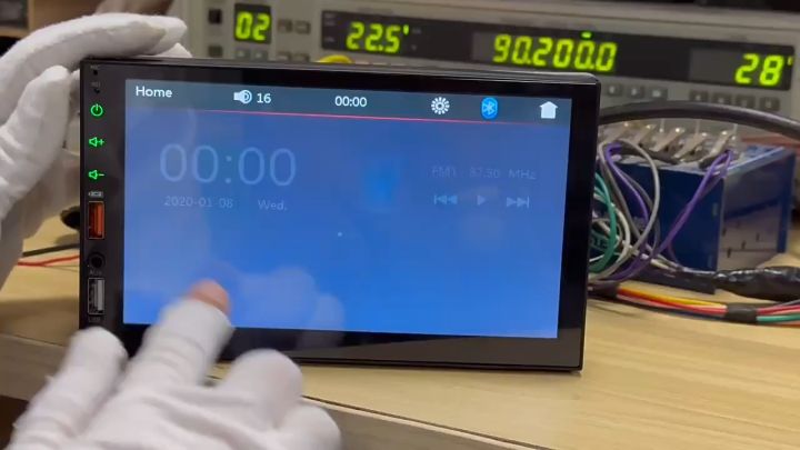 7010B-7023 7"Din Touch Car Touch Screen Monitor Stereo Bluetooth Audio ...