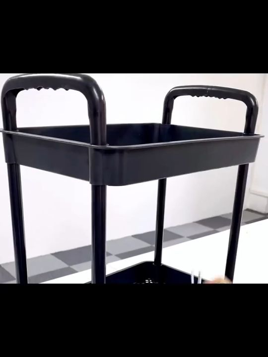 【SHOPLUS】Trolley Rack 3 Tier Storage Trolley Storage Rack Trolley ...