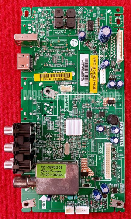 เมนบอร์ด SHARP LC-24LE440M พาสบอร์ด T.VST59.91A | Lazada.co.th