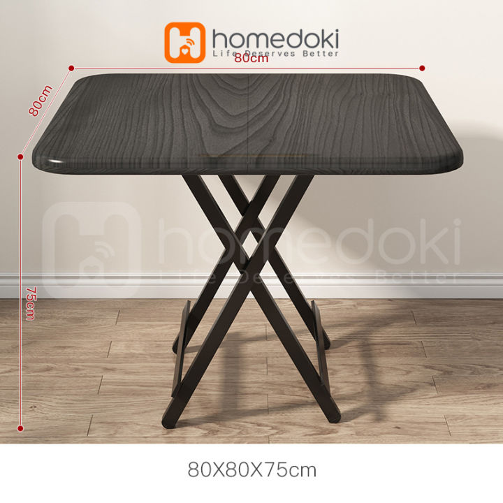 Meja Lipat Ukuran / Meja Makan Lipat / Meja Lipat Kayu / Meja Makan Portable / Portable Folding ...