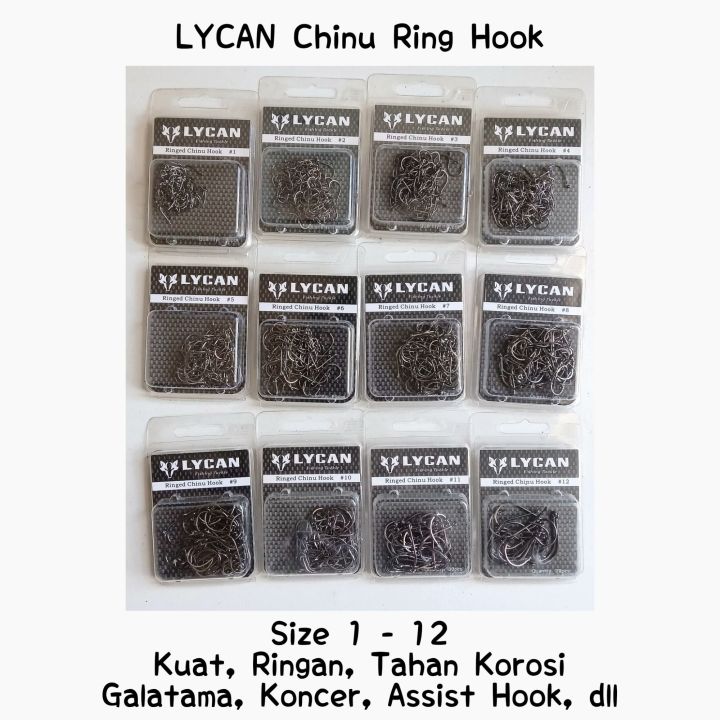 Lycan Chinu Ring Mata Kail Kuat Galatama Dasaran Laut Ukuran komplit ...
