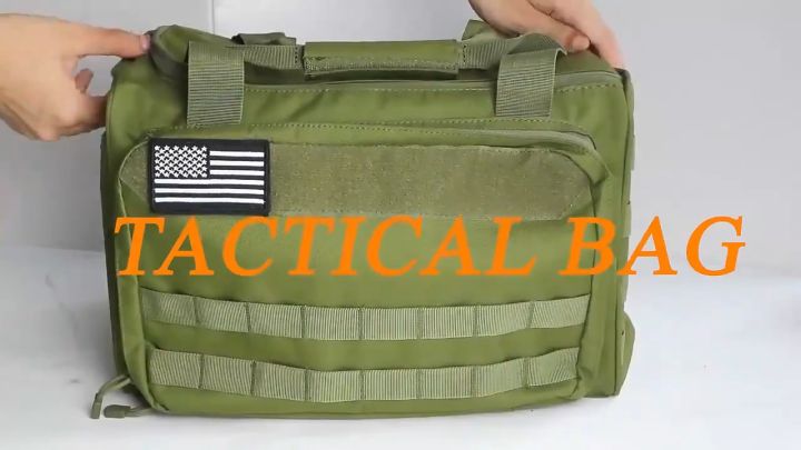 ASIAON A-177 Deluxe Tactical Range Bag Duffle Water-Resistant Camera ...