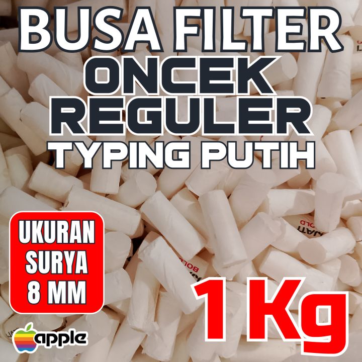 COD Busa Gabus FIlter Oncek Warna Putih Ukuran Reg/Sry | Lazada Indonesia