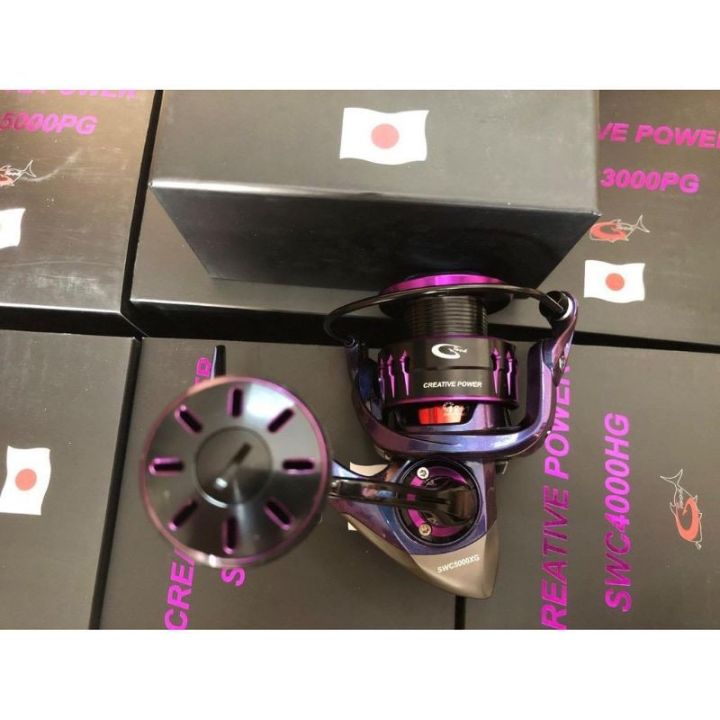 Reel Laut Gtech Creative Power 3000 4000 5000 Max Drag 20Kg | Lazada ...