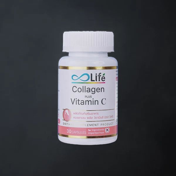 Life คอลลาเจน พลัส วิตามินซี Life Collagen Plus Vitamin C 30 แคปซูล ...