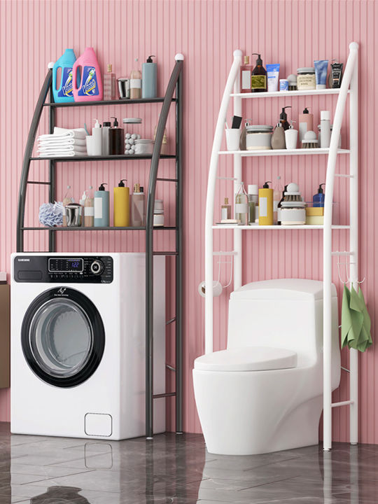 9.9 ชั้นวางของในห้องน้ำ 3 ชั้น HC23 ชั้นวางของอเนกประสงค์ ชั้นวางบนเครื่องซักผ้า ชั้นวางห้องน้ำ ...