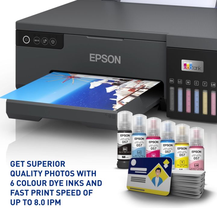 Epson EcoTank L8050 Ink Tank A4 Photo Printer (Photo/CD/DVD/ID Card ...