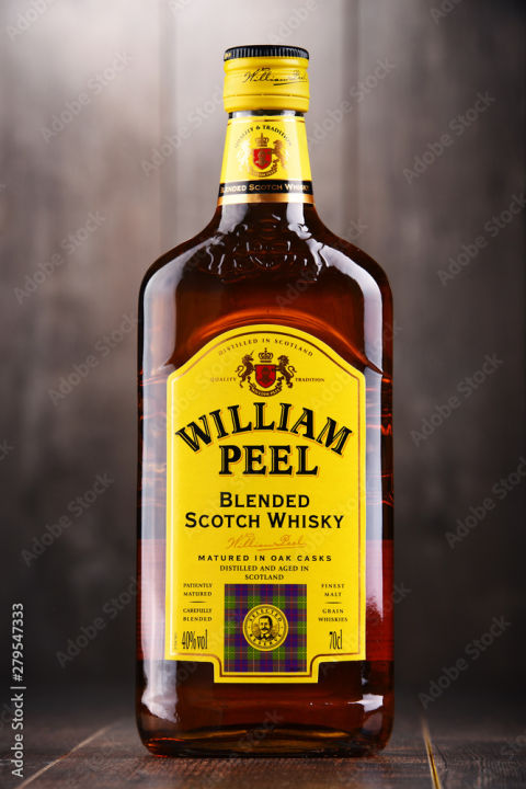 William Peel Blended Scotch Whisky 1L 💯 original ready stock | Lazada