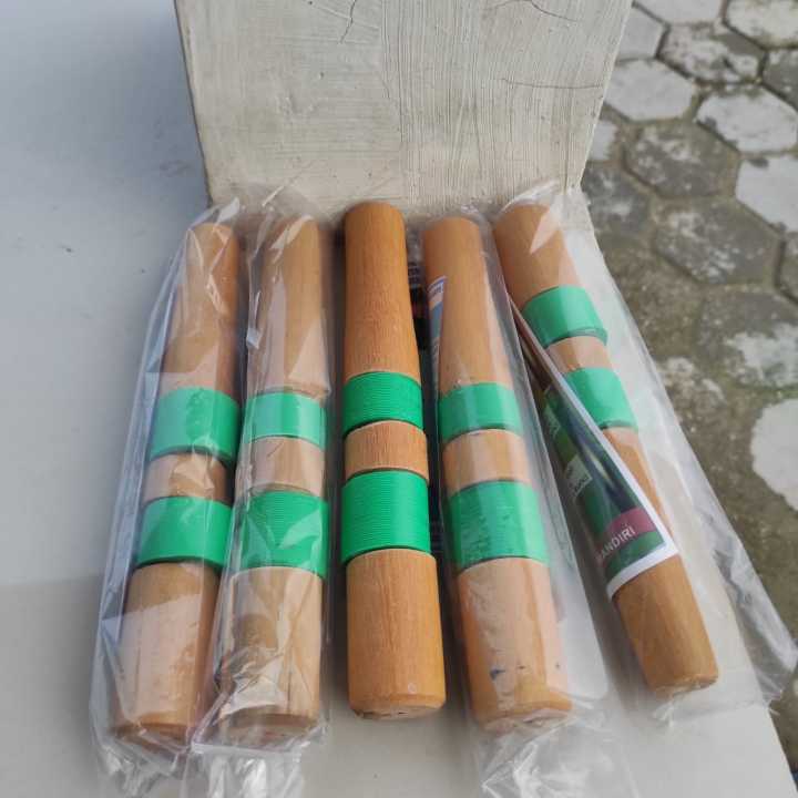 KLEM PUTAR KAYU DARU-DARU DOUBLE KARET | Lazada Indonesia