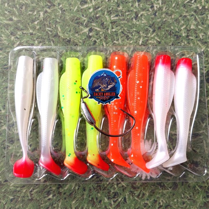 Soft Lure 6 Cm Paddle Tail Umpan Pancing | Lazada Indonesia