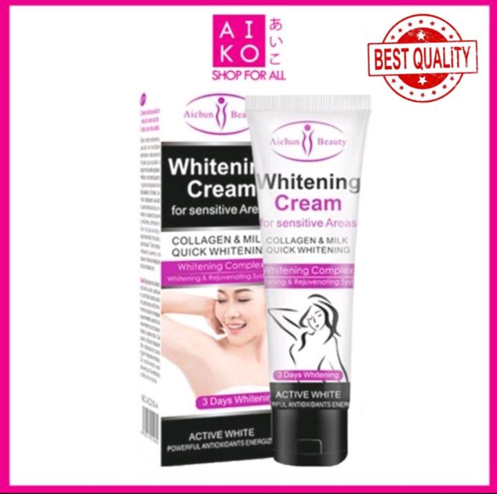 (AIKO) AICHUN BEAUTY BODY & PRIVATE PARTS WHITENING CREAM 50ML | Lazada
