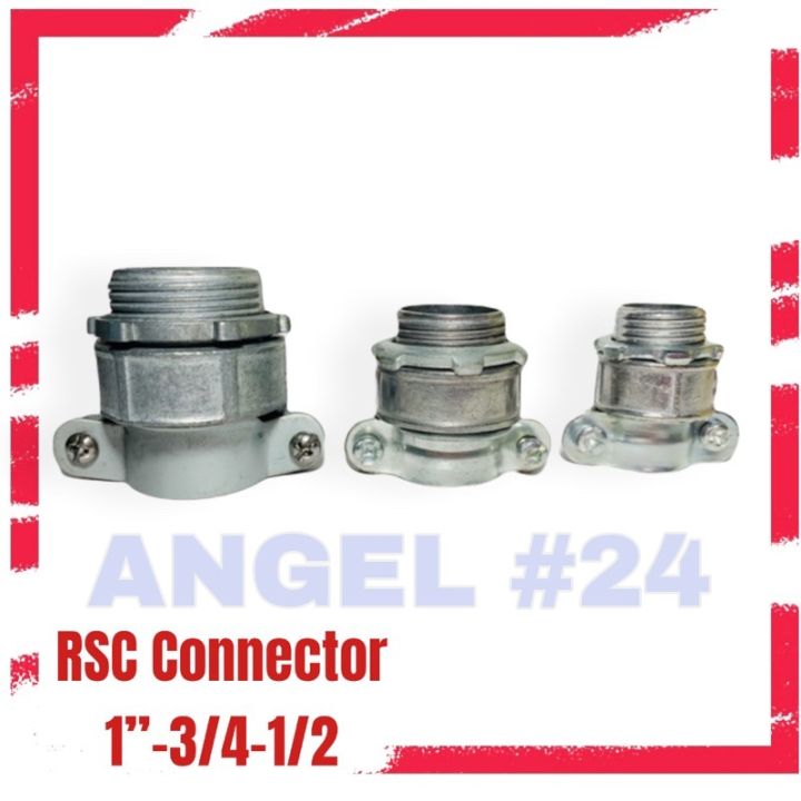 RSC STRAIGHT CONNECTOR ELECTRICAL 1” -3/4-1/2 | Lazada PH
