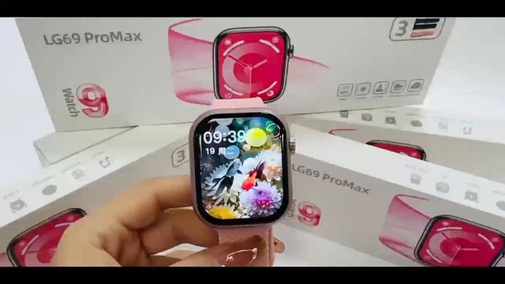 【Garansi 1 tahun】WISELION LG69 ProMax Bluetooth Smartwatch Original ...