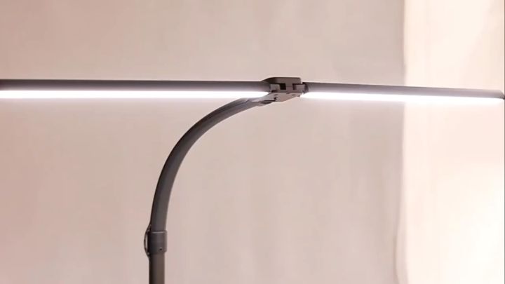 80cm desktop lamp Double Head study table lamp 24W adjustable LED Large ...