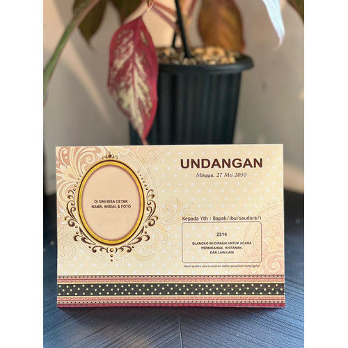 cetak blangko undangan pernikahan/khitanan ERBA 2314 | Lazada Indonesia