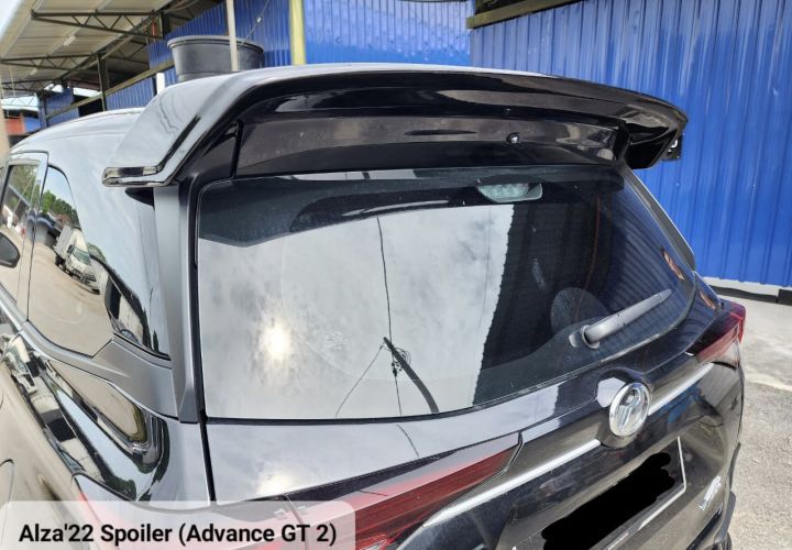 Toyota veloz Perodua Alza 2022 2023 2024 rear roof top spoiler MDL ...
