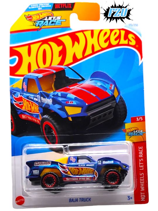 Hot Wheels Baja Truck Case E & F 2024 | Lazada