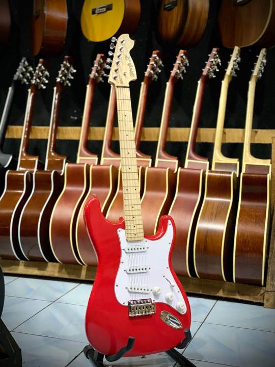 Gitar elektrik original difergio fender stratocaster | Lazada Indonesia