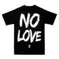 TZWorldwide เสื้อยืดผู้ชาย No Love T-Shirt สีดำ เสื้อยืดสตรีทแวร์ ผ้าคอ ...