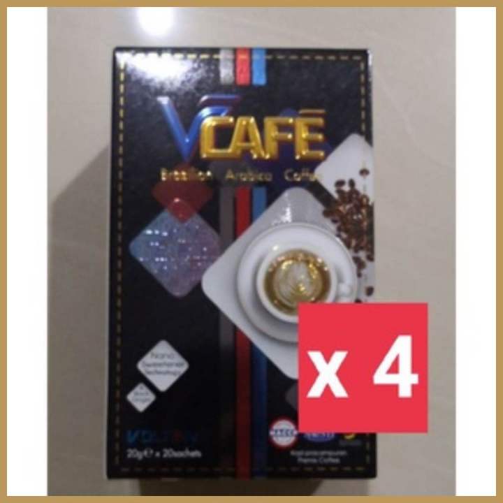Volten VCAFE Premium Arabica Coffee Kunyit hitam/black ginger 100% ...