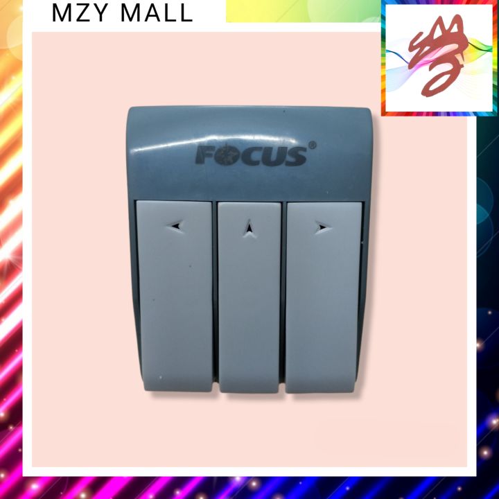 Focus 13A 3 Way Adaptor with Individual Switches and Neon Light(1pcs ...