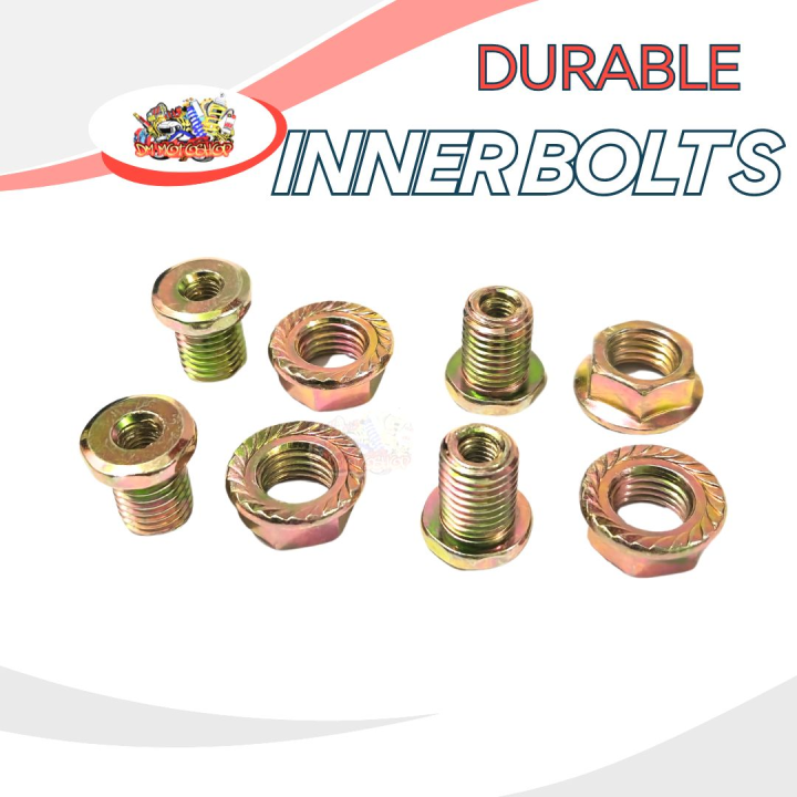 Heavy Duty Anti-Crash Inner Bolt with Nut Set for Motorcycle Yamaha ...