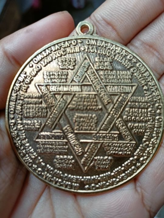 medalyong infinita/infinito purong tanso/pangontra kulam barang | Lazada PH