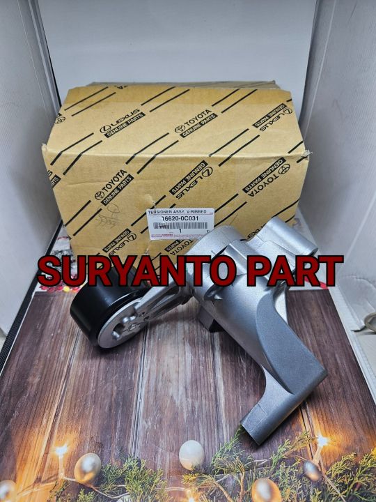 Tensioner Assy Van Belt Fan Belt Toyota Innova Bensin 1TR 2004 Up 16620 ...